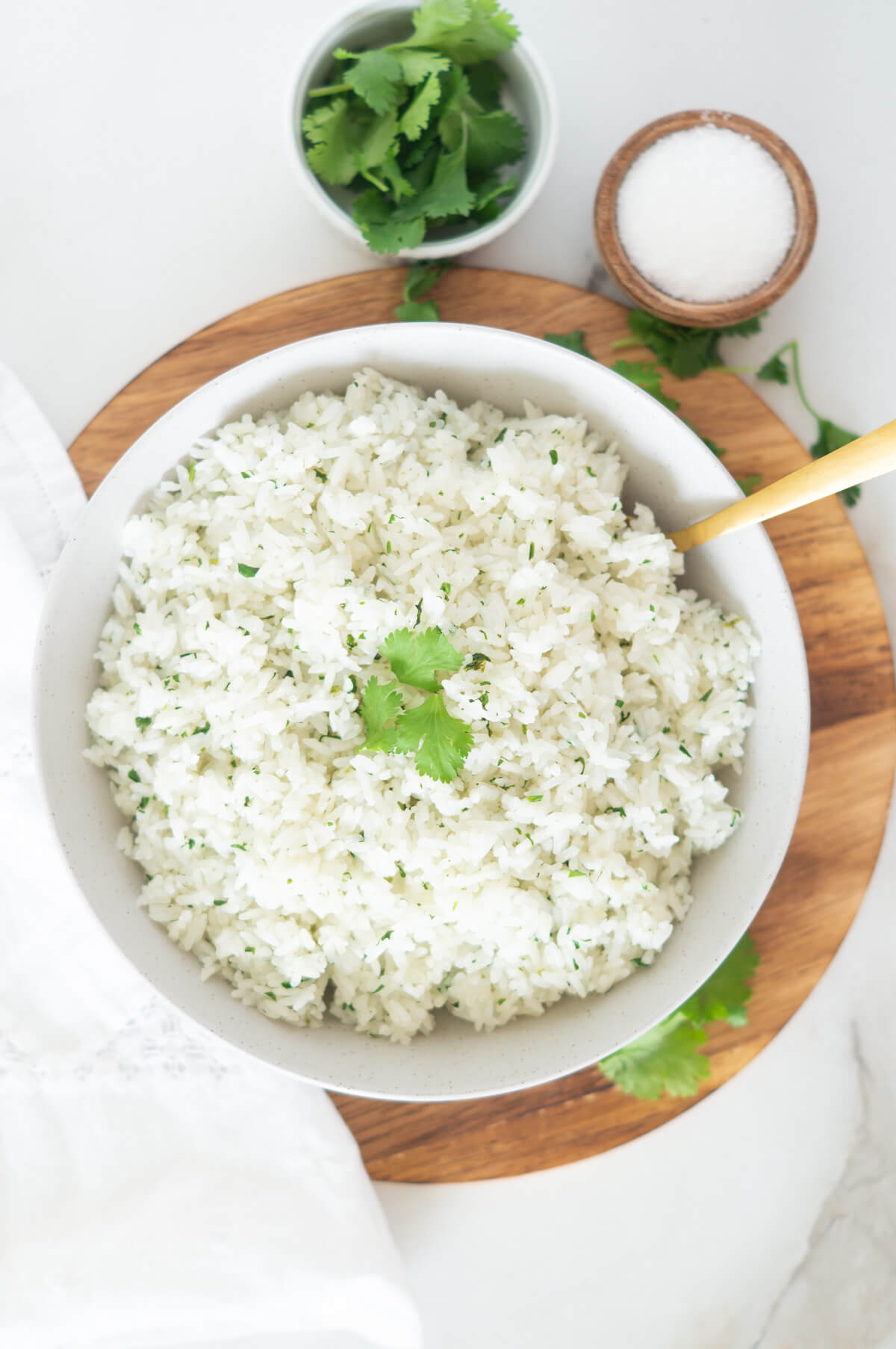 Chipotle Copycat Cilantro Lime Rice | Begin With Balance