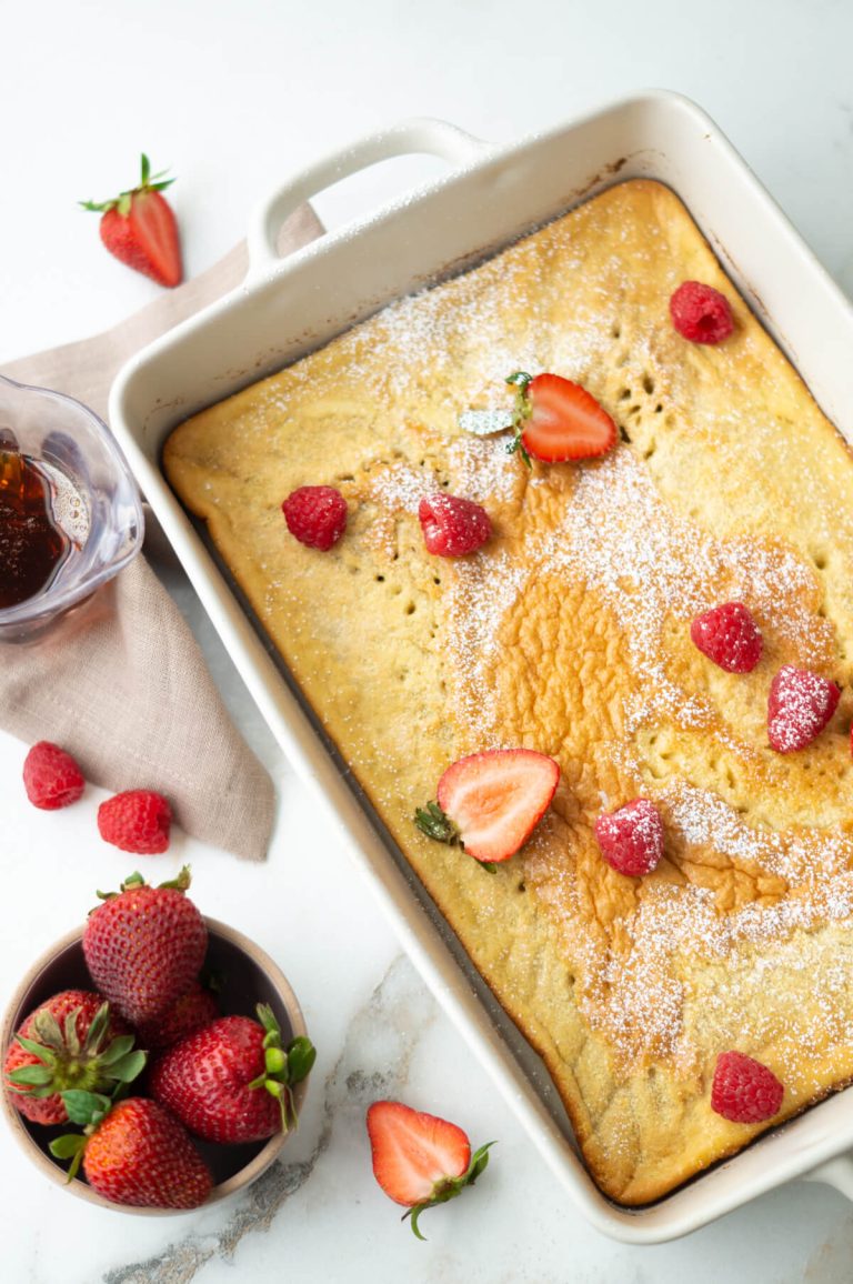 Kodiak Cakes German Pancakes Recipe | Begin With Balance