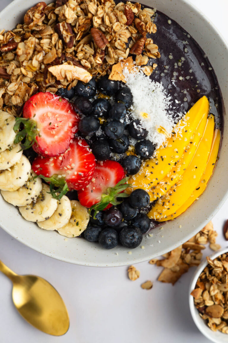 Acai Bowl With Protein | Begin With Balance
