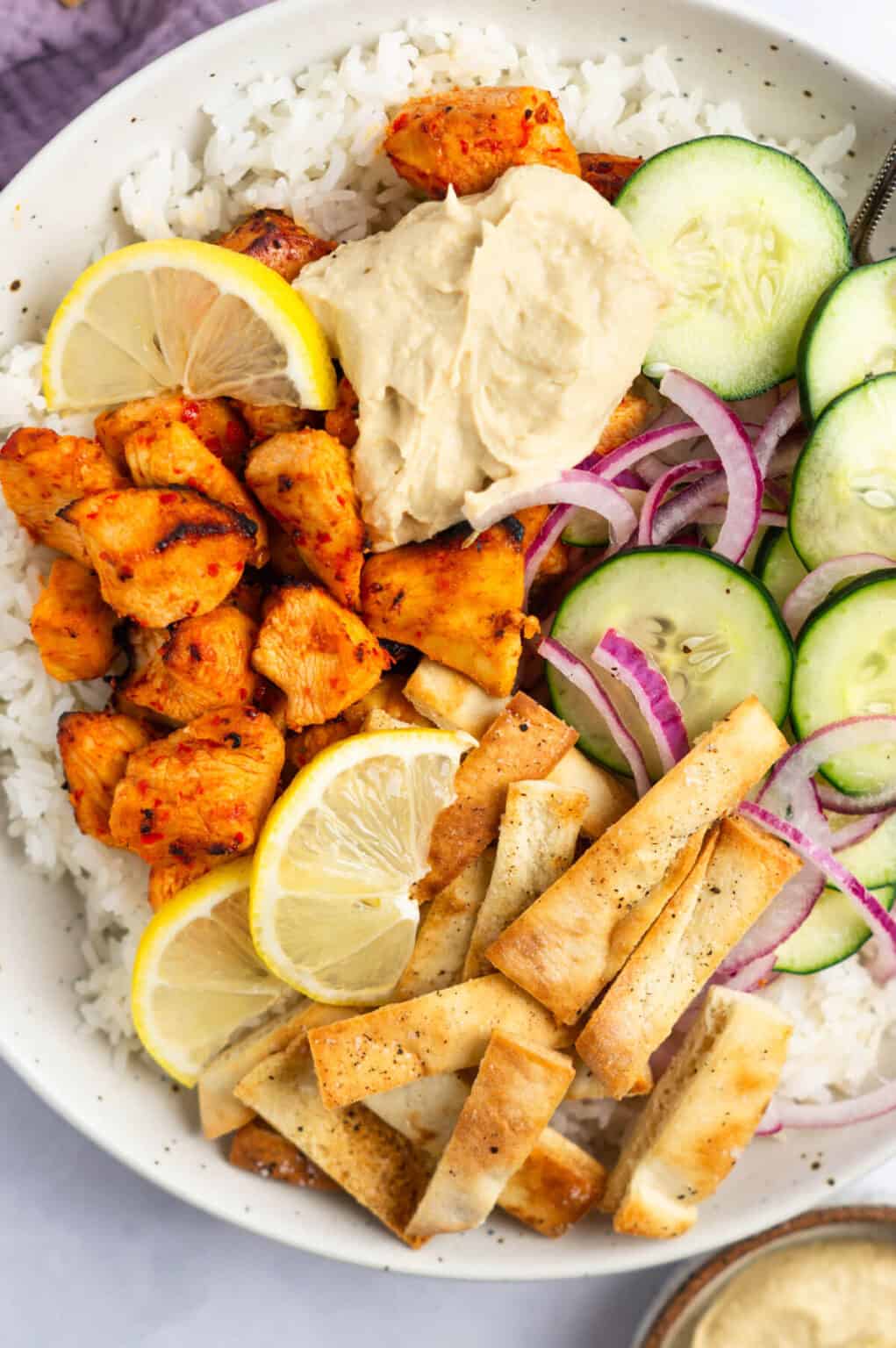Homemade Cava Bowls with Harissa Honey Chicken | Begin With Balance
