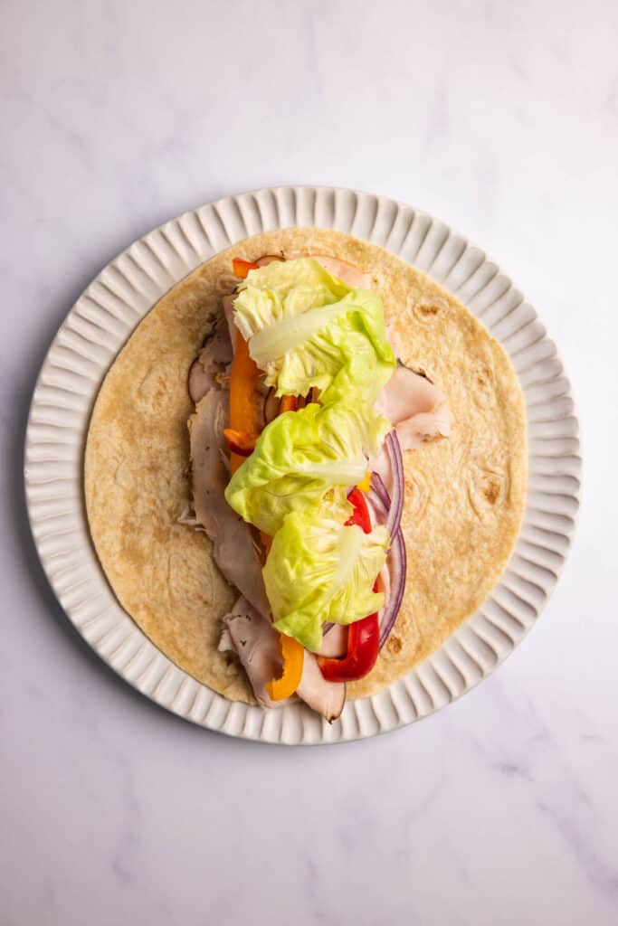 Turkey Hummus Wraps | Begin With Balance