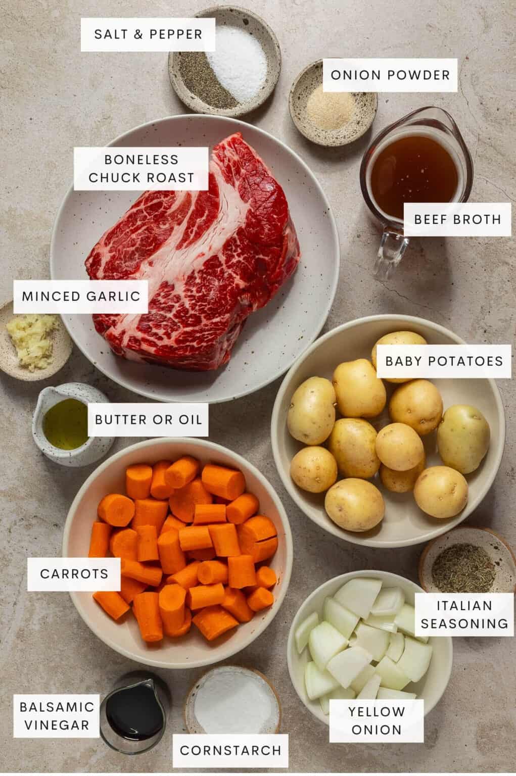Easy Crockpot Roast With Gravy | Begin With Balance
