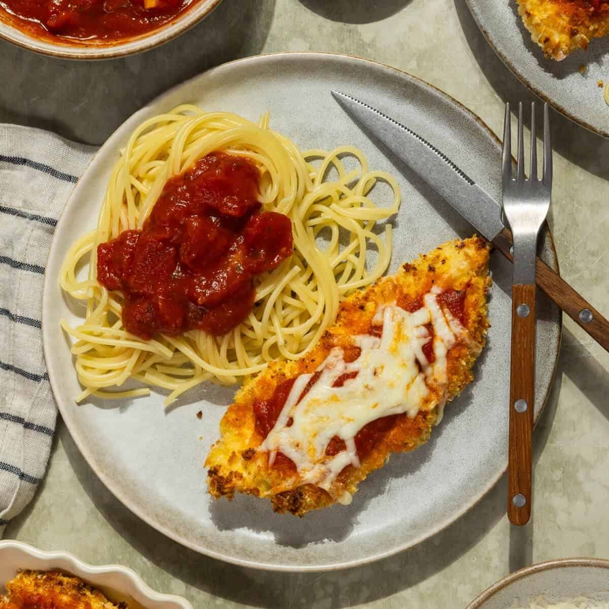 Sheet Pan Chicken Parm | Begin With Balance