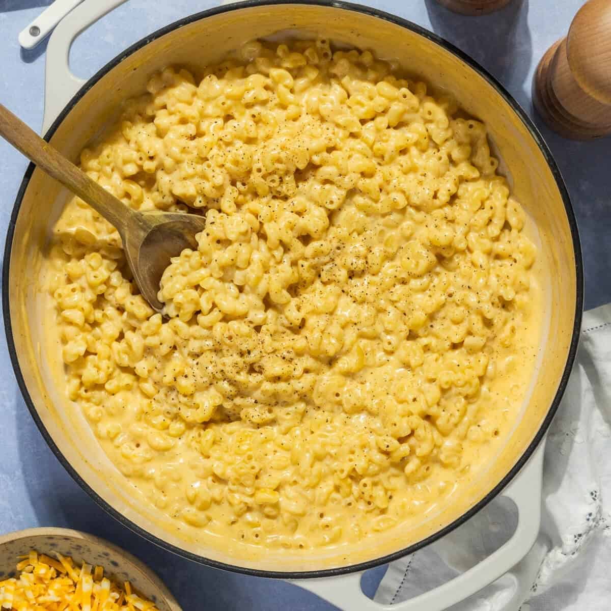 Easy Homemade Stovetop Mac and Cheese | Begin With Balance